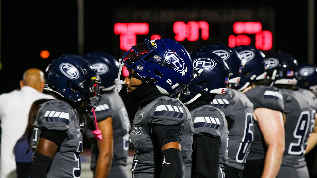 2024 Fullerton College Hornet Football vs. Palomar - YouTube