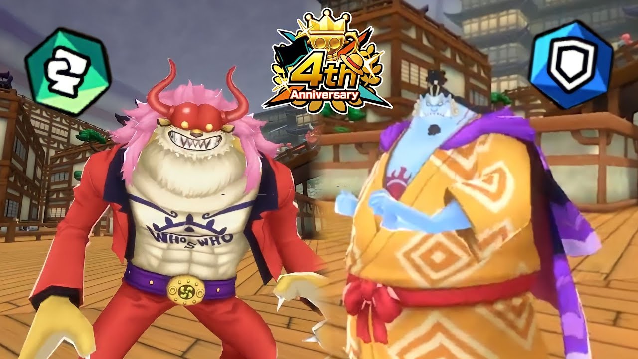 JINBEI & WHOS-WHO WOW ONIGASHIMA NEW CHARACTER !! 4TH ANNIVERSARY ONE ...