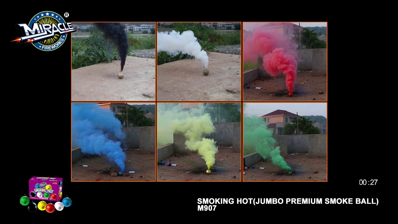 M907 SMOKING HOT(JUMBO PREMIUM SMOKE BALL) - YouTube