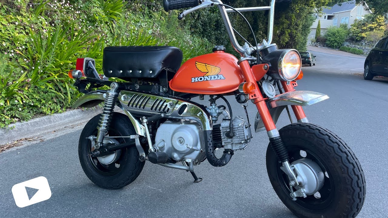 Honda Z50 Custom - YouTube