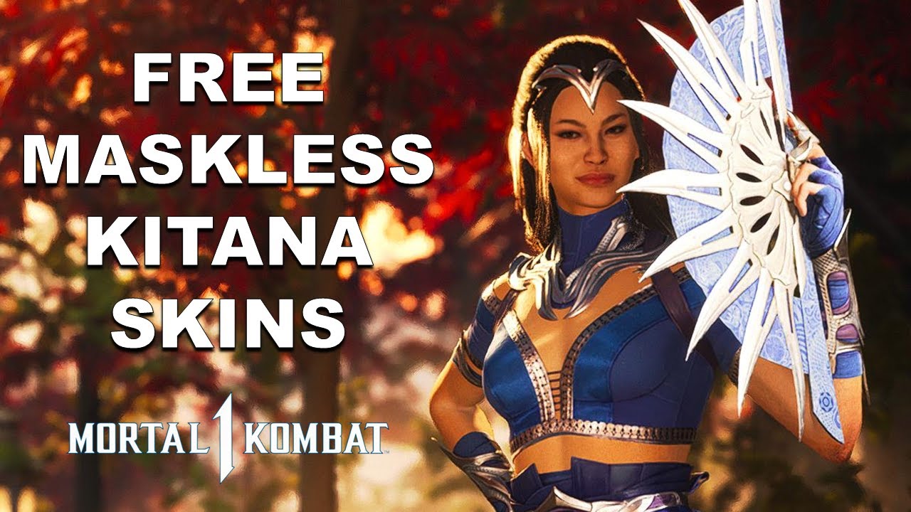 MK1 - Free Maskless Kitana Skins have been added to Everyones Inventory ...