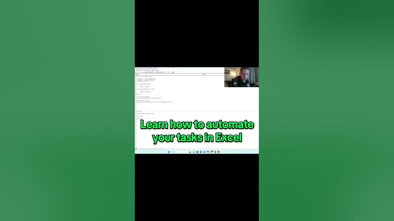 📌 Live Call Clip: Automate Your Excel Tasks with VBA! 🚀 | Learn Coding to Stand Out #shortsvideo ...