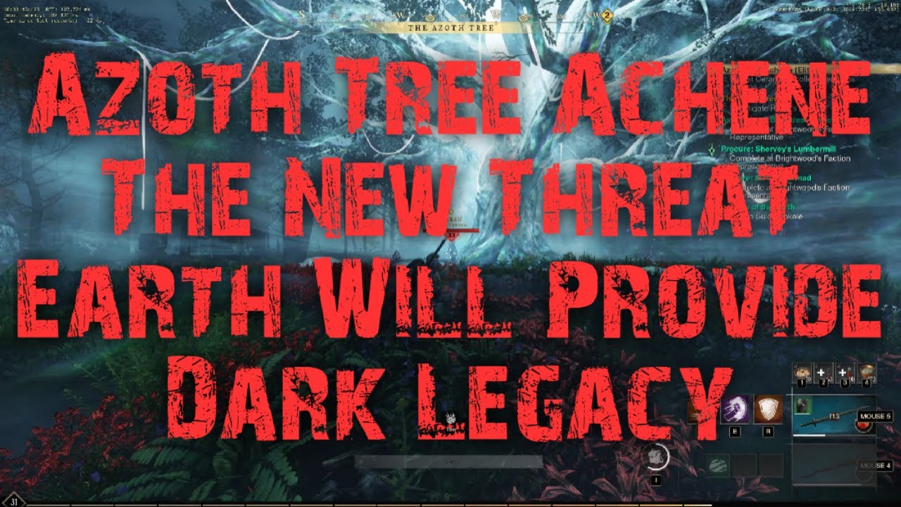 Azoth Tree Achene | The New Threat | Earth Will Provide | Dark Legacy ...