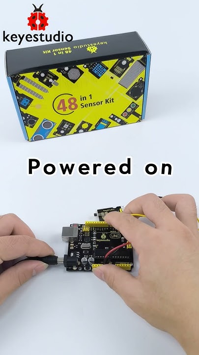 #shorts 🐞Explore Sensor 🔍Hall Magnetic Sensor 🧲From the Arduino 48-1 Sensor Starter Kit 🔩# ...