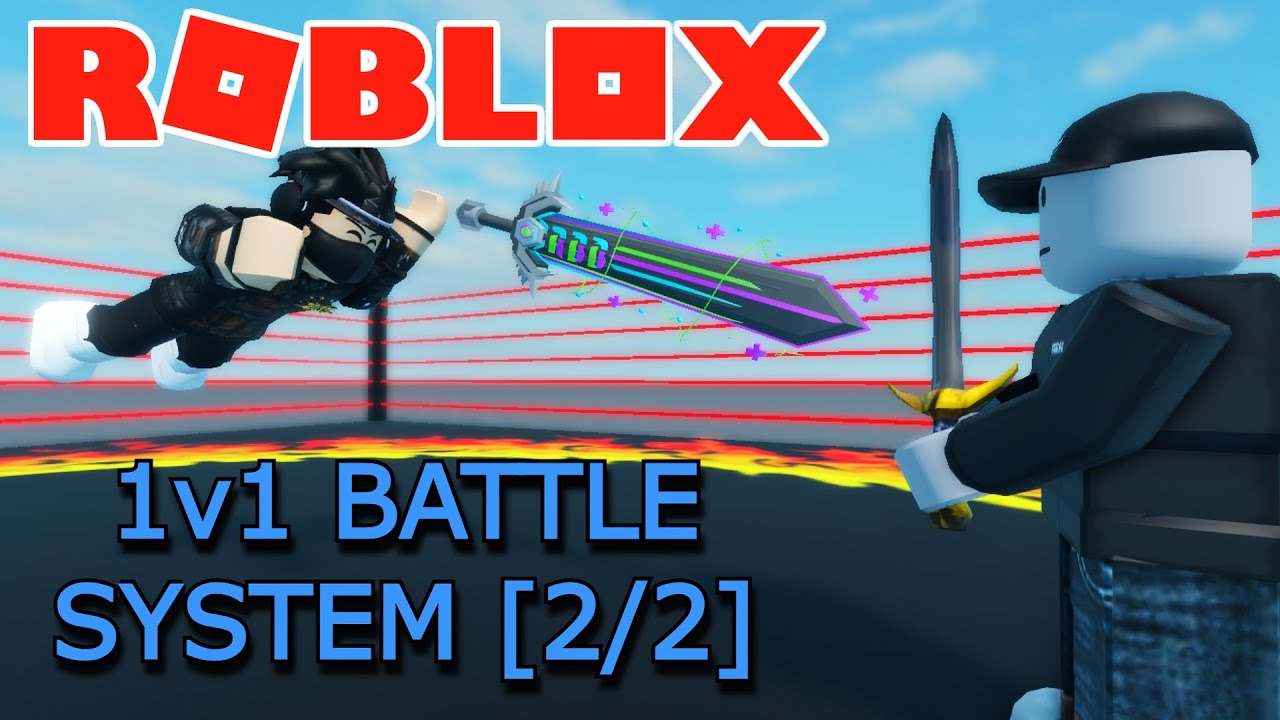 [DESC] How to make a 1v1 BATTLE SYSTEM in ROBLOX [Part 2/2] - YouTube