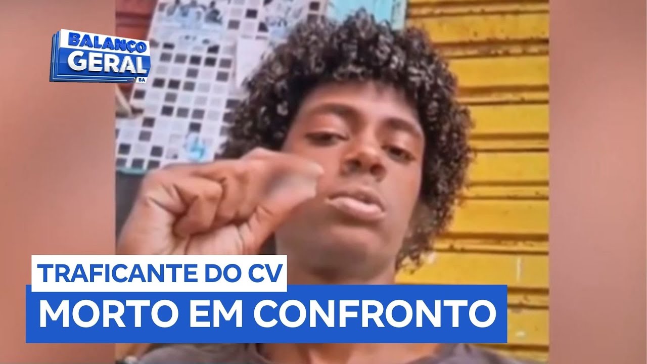 Traficante do CV é morto em confronto com a polícia em Salvador - YouTube