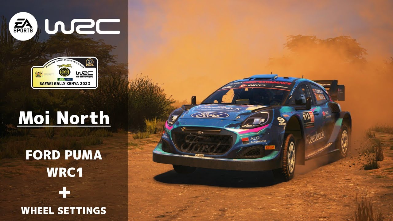 EA SPORTS WRC (WR) Ford Puma WRC1 - Wheel Setups : Safari Rally Kenya ...