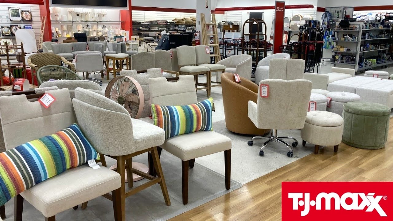 TJ MAXX SHOP WITH ME FURNITURE ARMCHAIRS CHAIRS COFFEE TABLES HOME ...