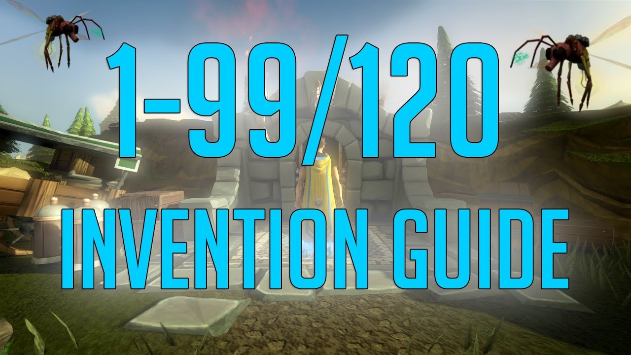 Runescape 3 - 1-99/120 Invention guide - YouTube