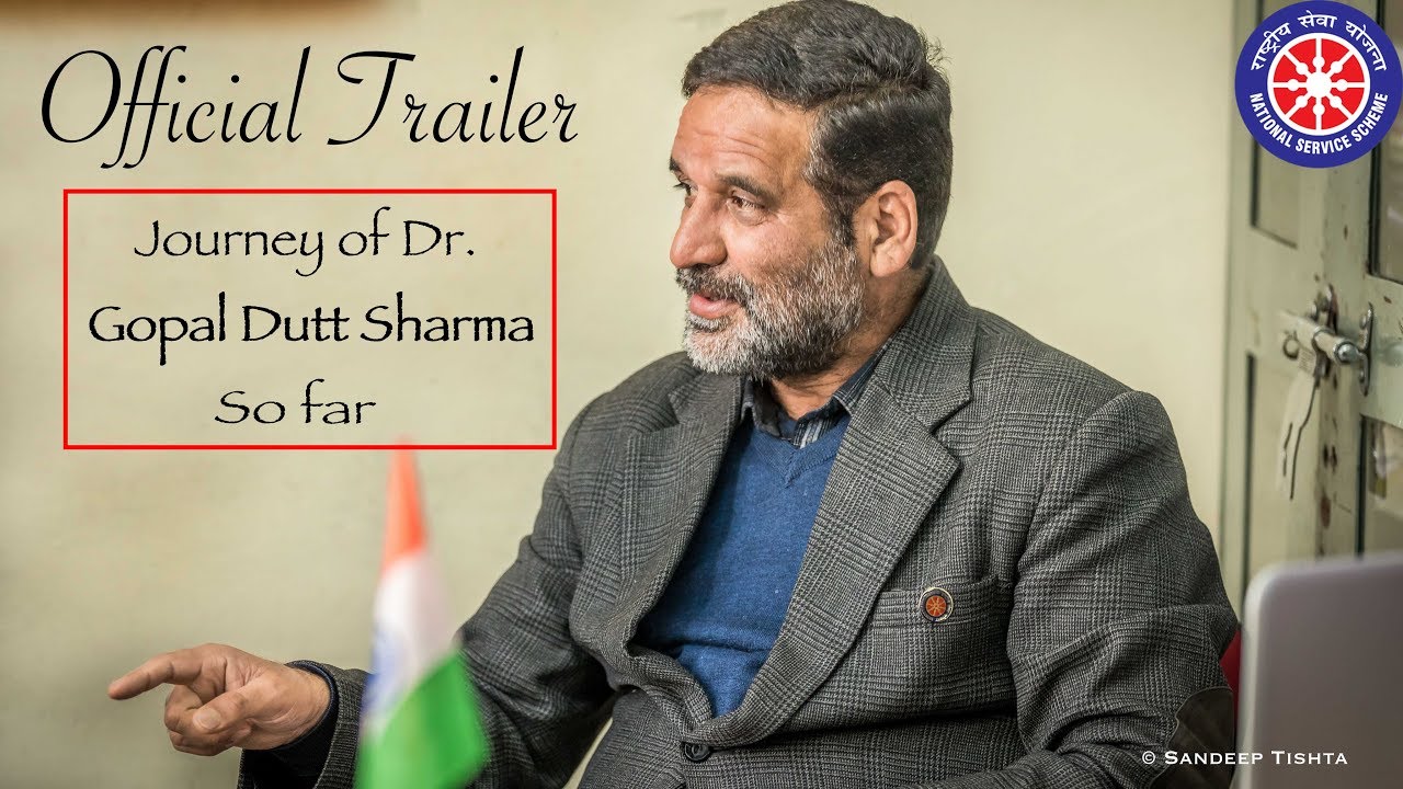 Interview (Teaser) with NSS prog.officer Dr. Gopal Dutt Sharma (Journey ...