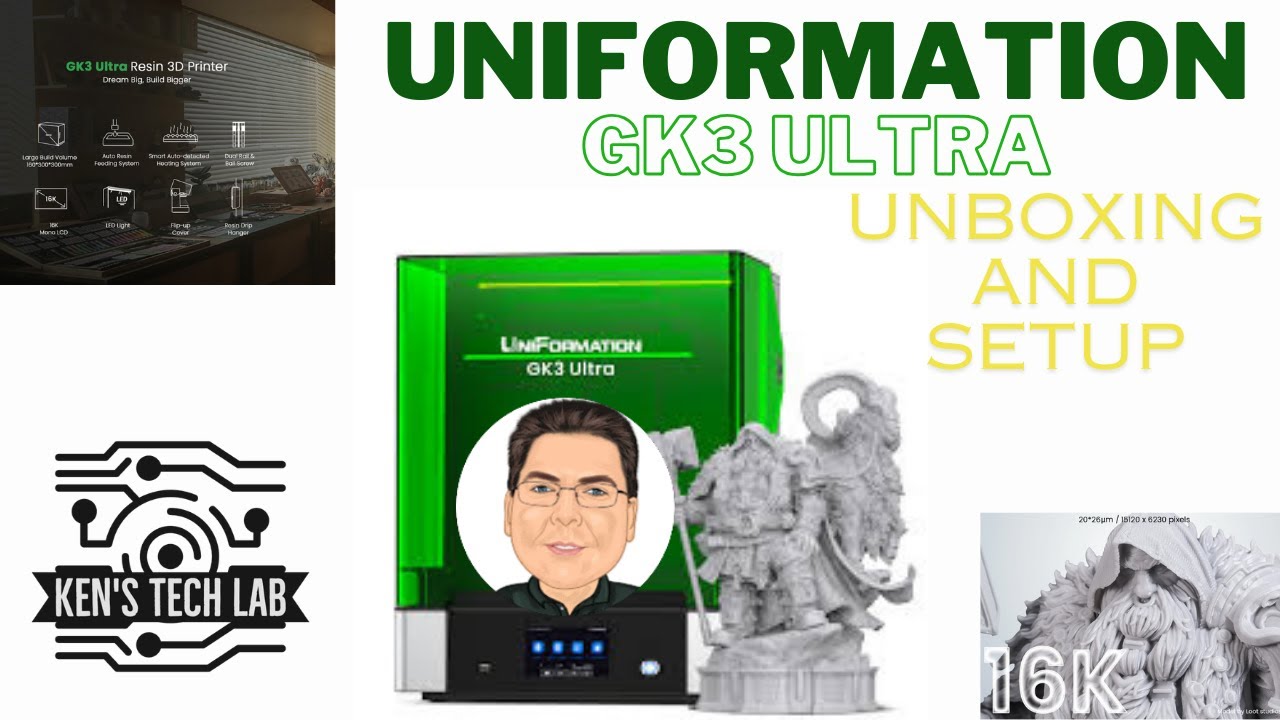 Uniformation GK3 Ultra Unboxing and Setup - YouTube