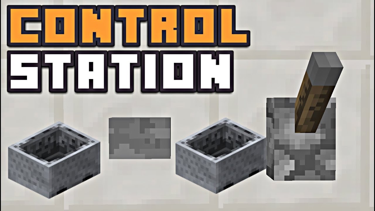 MINECART CONTROL ROOM! [Redstone Creation] - YouTube