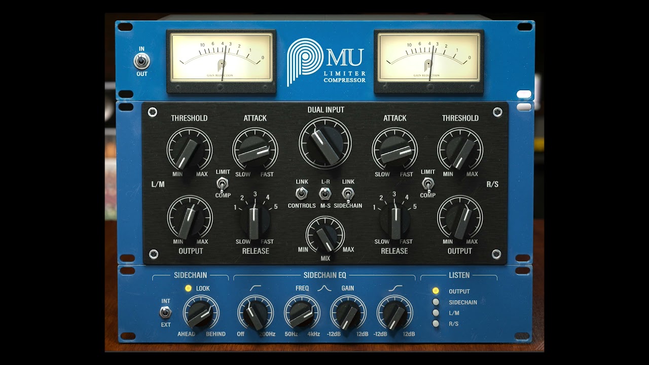 Pulsar Audio - Mu レビュー MANLEY VARIABLE-MUを再現したコンプレッサー・リミッタープラグイン - YouTube