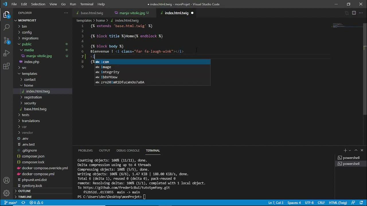 Symfony - Ajouter des images - YouTube