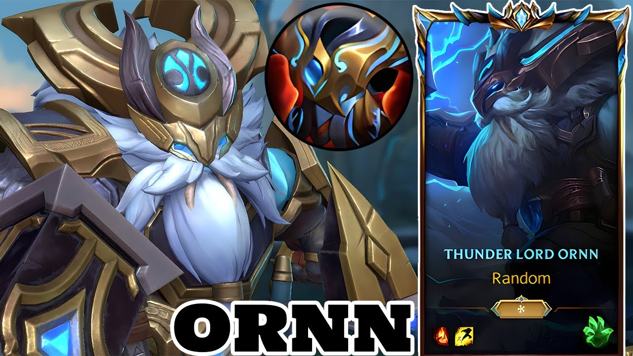 Wild Rift Ornn - New Champions Ornn Gameplay Rank Challenger - YouTube