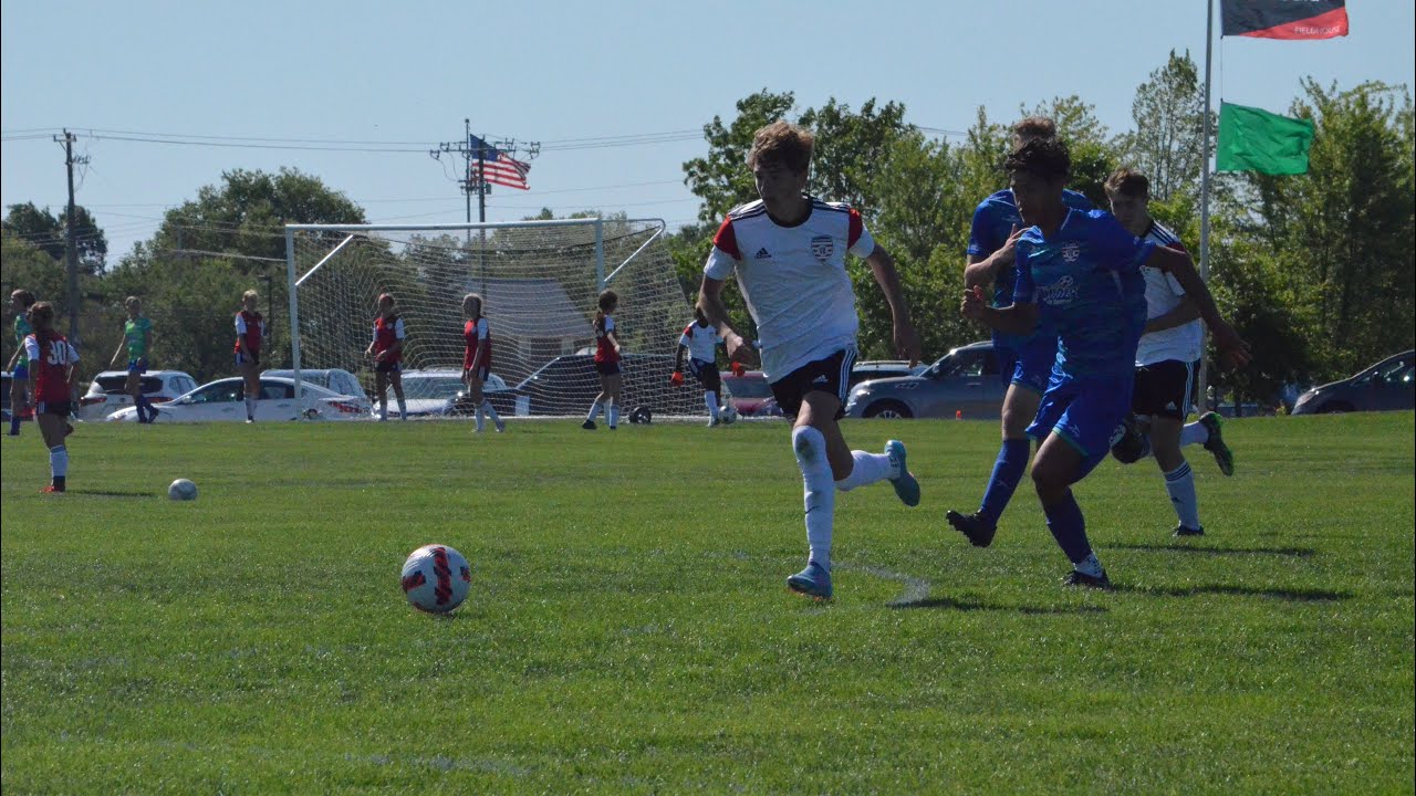 Alex Berlinski vs Sporting Blue valley (1 goal,1 assist) - YouTube