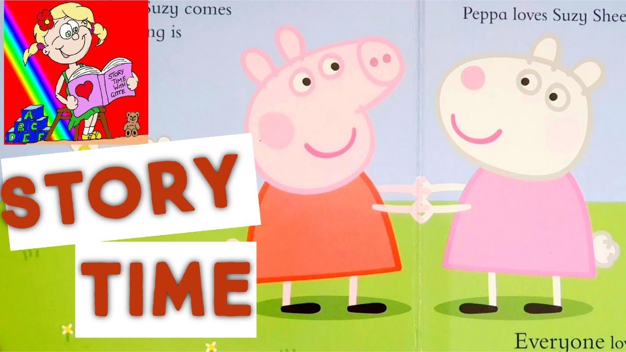 PEPPA PIG- Suzie Sheep - BEDTIME STORIES FOR CHILDREN- READ ALOUD FOR ...