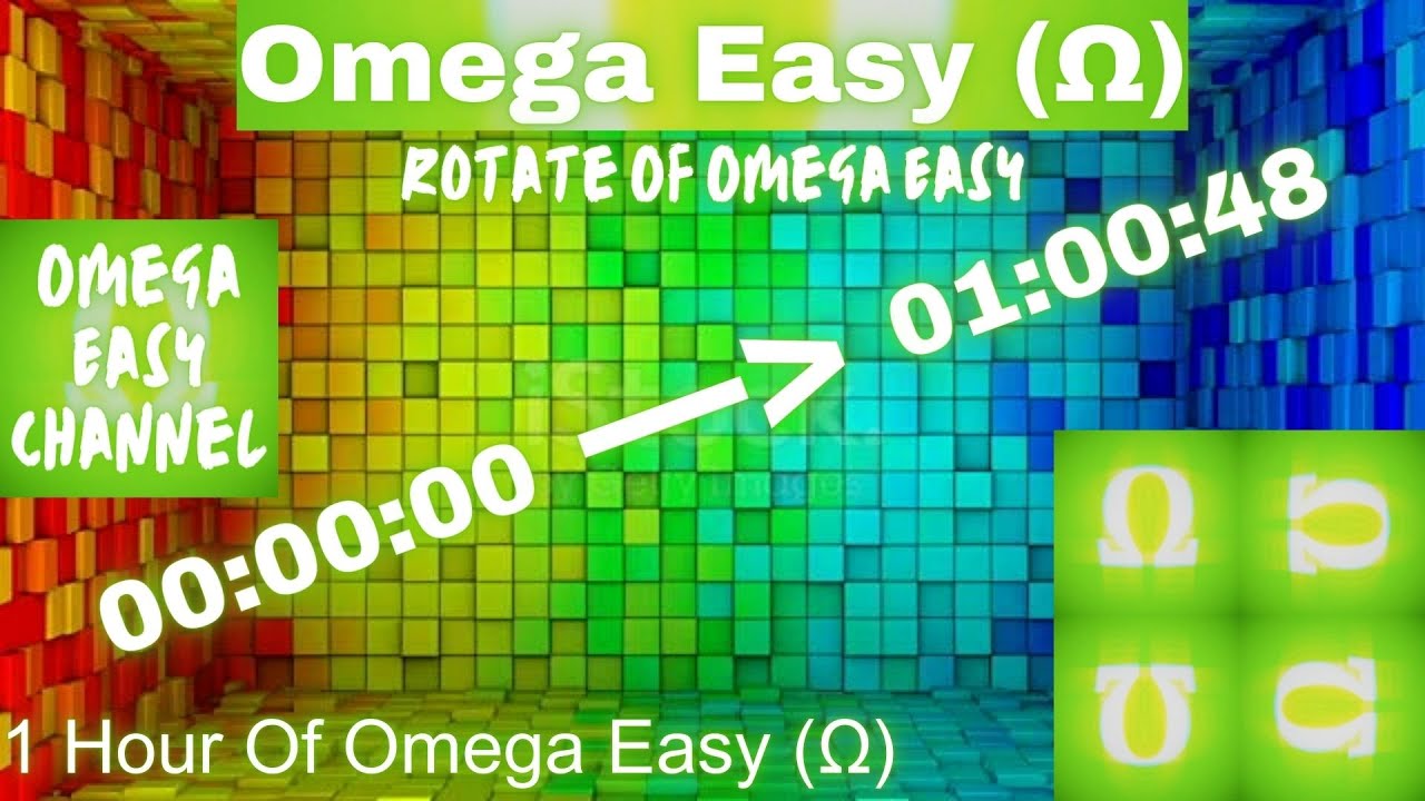 1 Hour Of Omega Easy (Ω) | Repeat and Music - YouTube