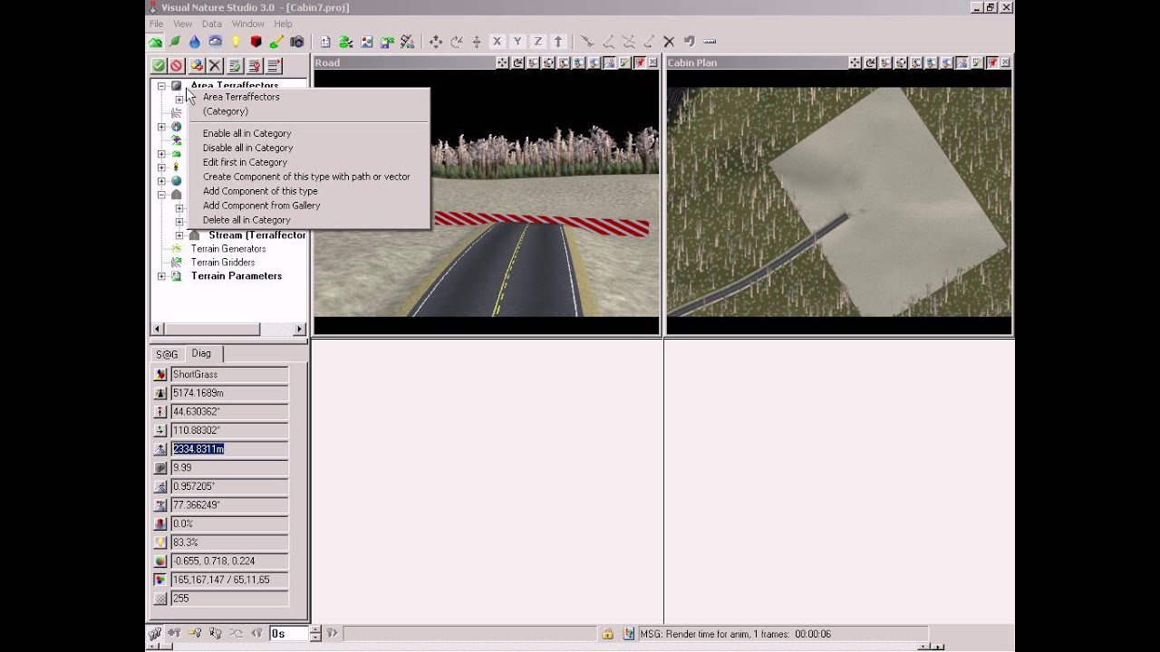 Visual Nature Studio 3 Tutorial Part 07 C (Roads & Buildings: Building ...