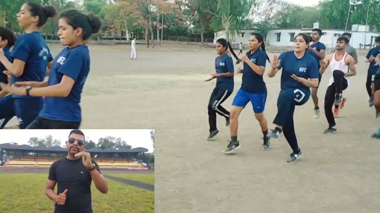 Indian army trainning !!1600m running workout! निशुल्क आर्मी की ...