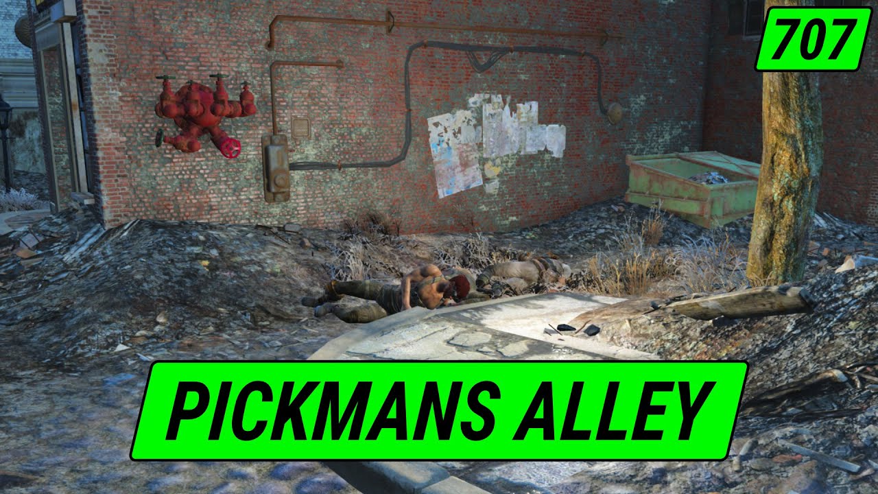 Finding Pickman’s Alley | Fallout 4 Unmarked | Ep. 707 - YouTube