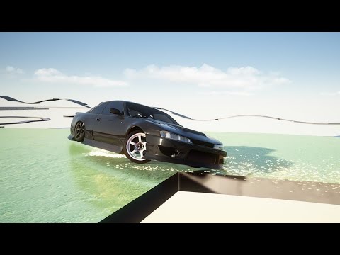 Air born 360 on CToretto's SKY HIGH Drift Track! Part 1 Beginner Track ...