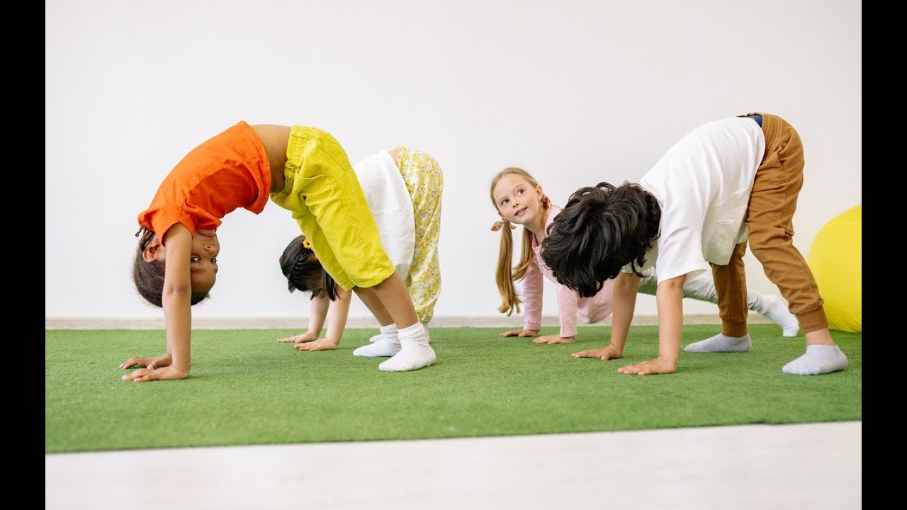 How To Teach Your Kids To Exercise In An Easy Way - YouTube