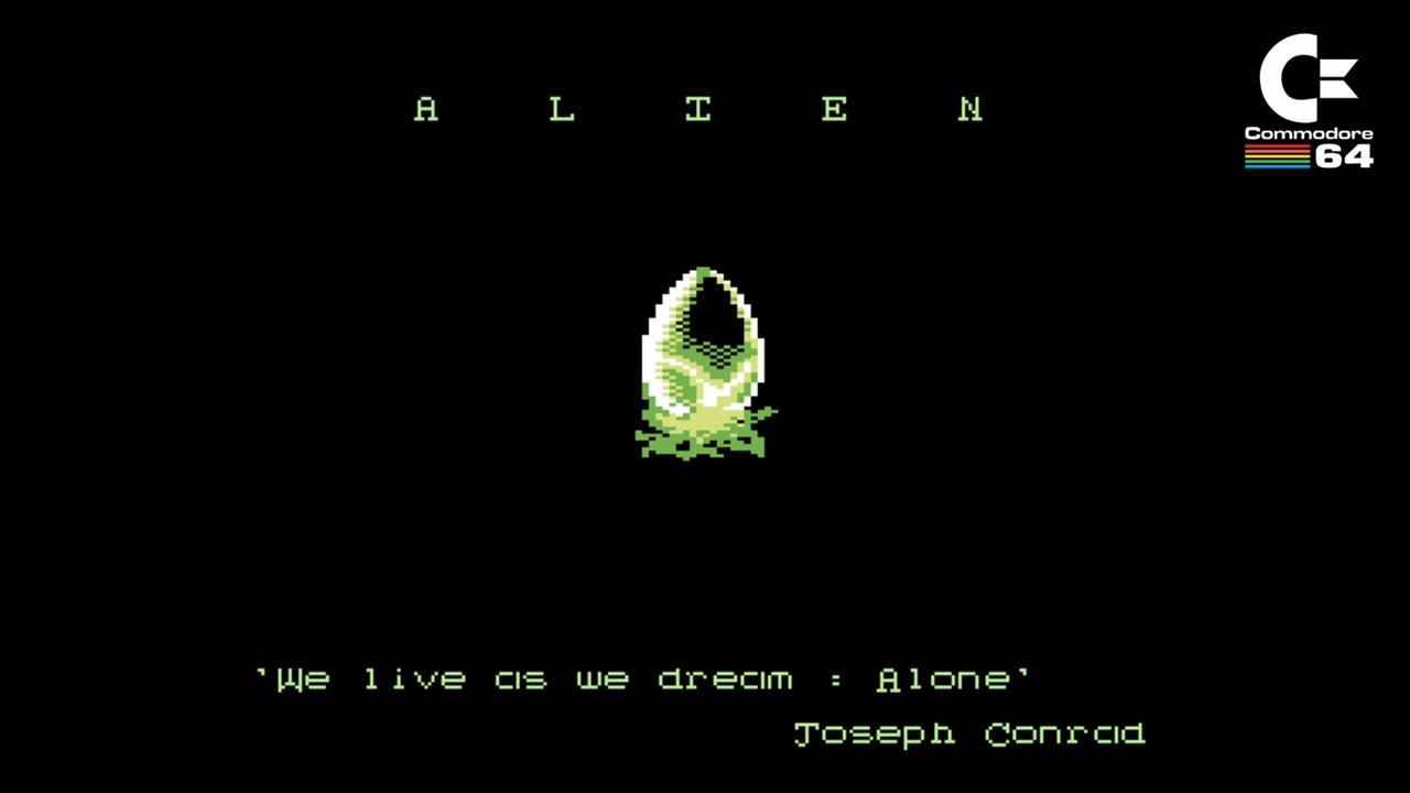 Alien (1984) C64 Longplay - YouTube