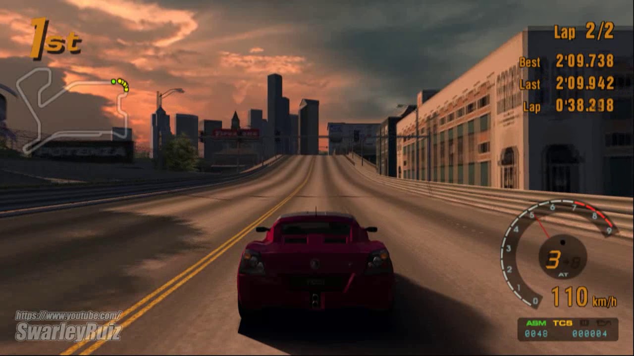 Gran Turismo 3 A-Spec PS2 | Seattle Circuit | Vauxhall VX220 '00 - YouTube