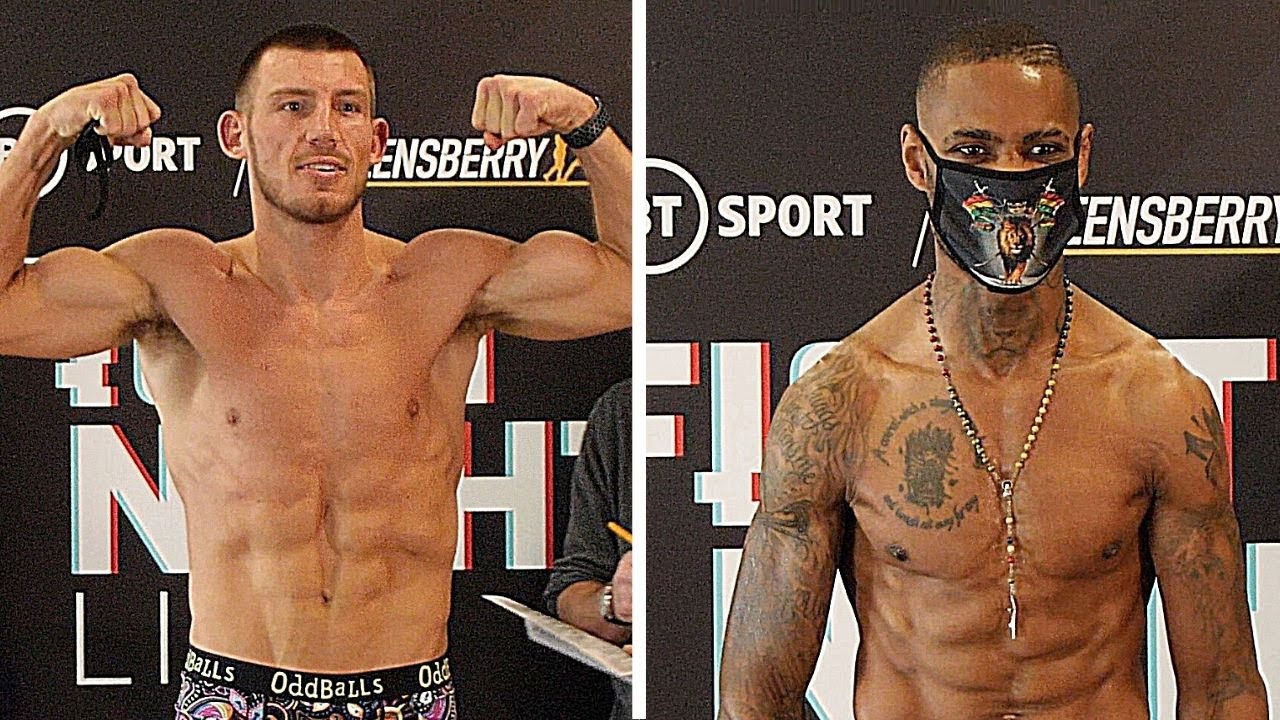 Liam Williams vs Andrew Robinson FULL WEIGH-IN | BT Sport Boxing - YouTube