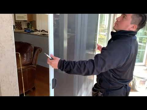Sliding Screen Door Installation - YouTube
