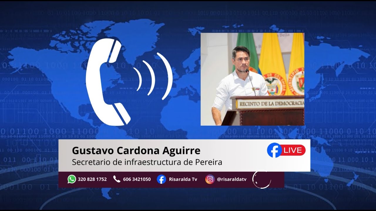 Gustavo Cardona Aguirre - Secretario de infraestructura del municipio ...