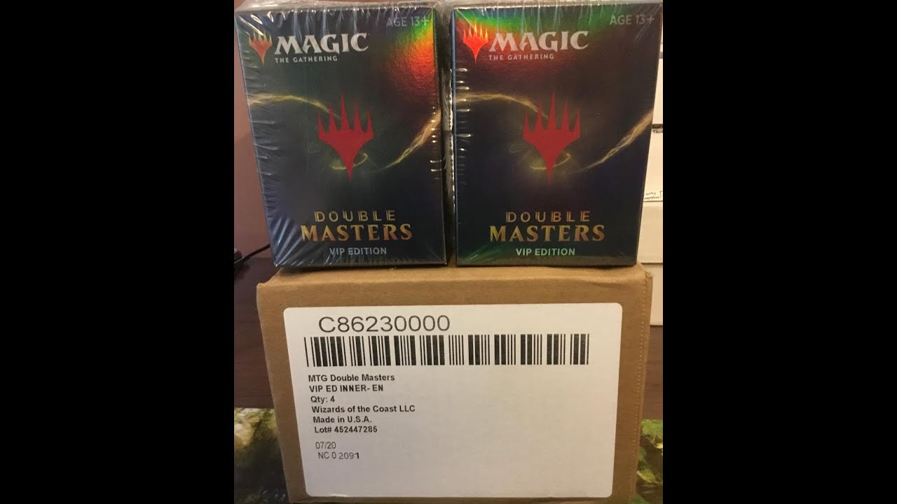 Double Masters VIP Pack INNER CASE WAR!!! **MagicalBoxBreaks+Wars ...