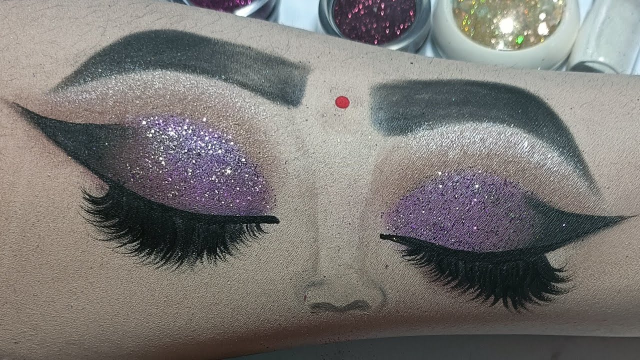 eyeshadow practice || makeup tutorial || step by step eye makeup on ...