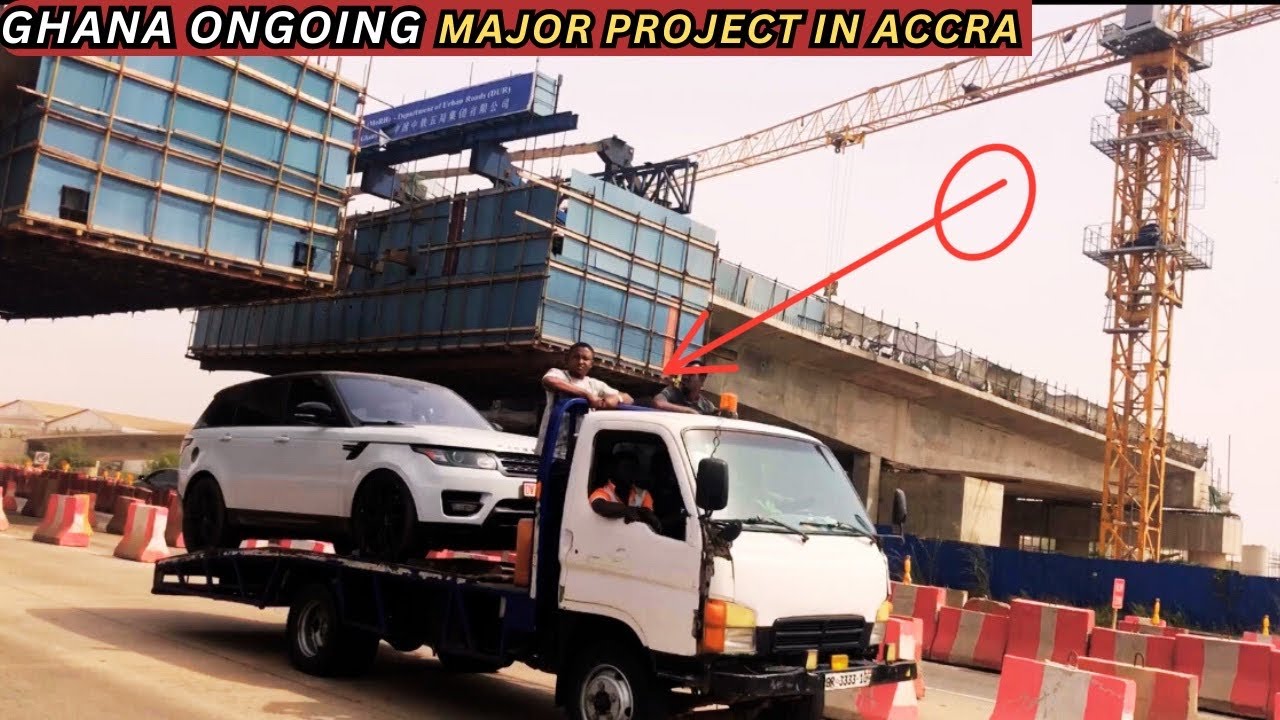 Mega ongoing project over the Motorway In Ghana 🇬🇭 (Reality in Ghana ...