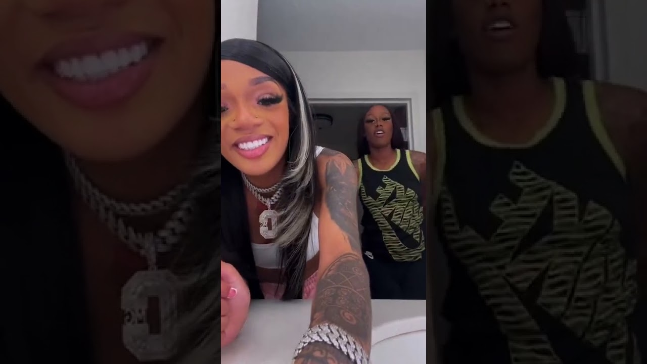 Rapper GloRilla Instagram Live - YouTube