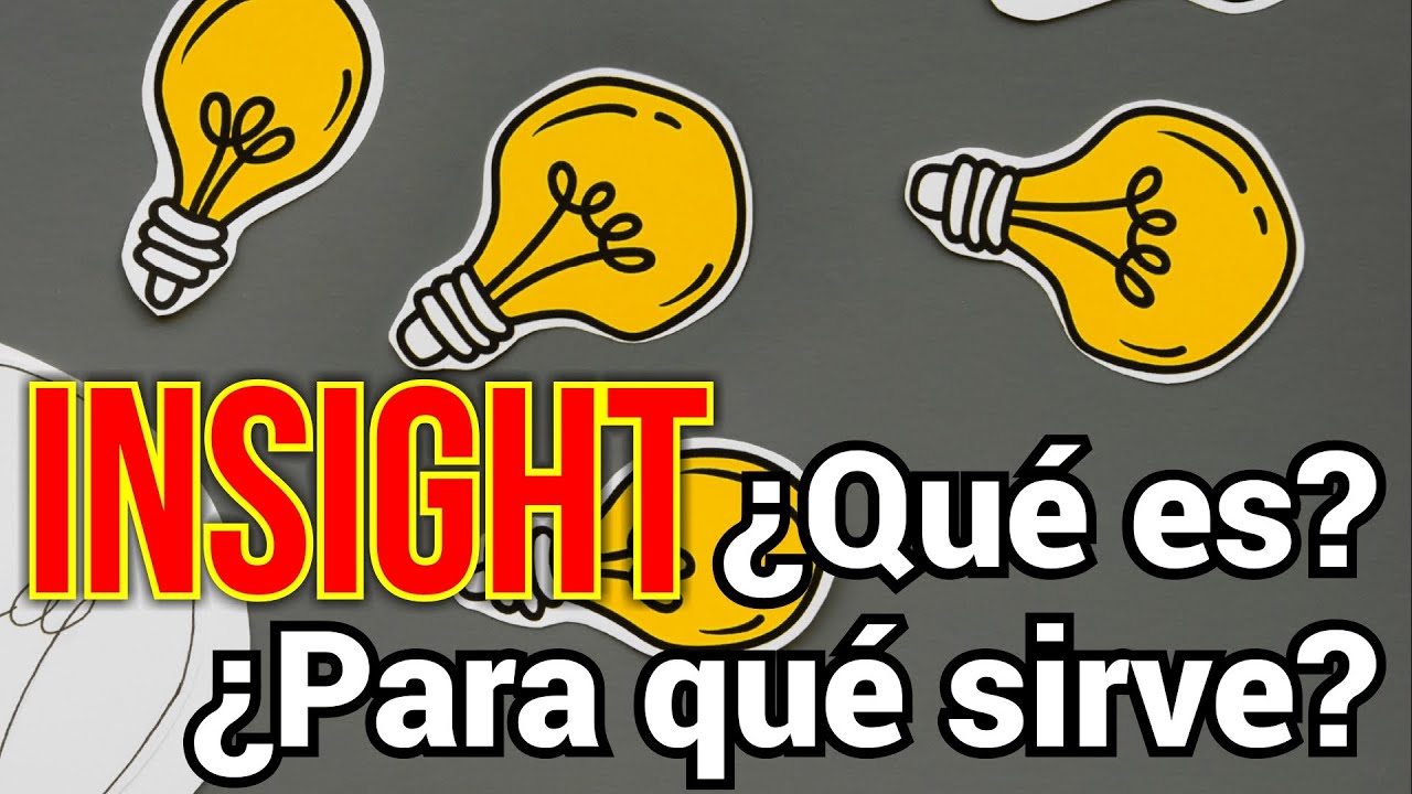 ¿Qué es un Insight y para qué sirve? 😎🎈 - YouTube