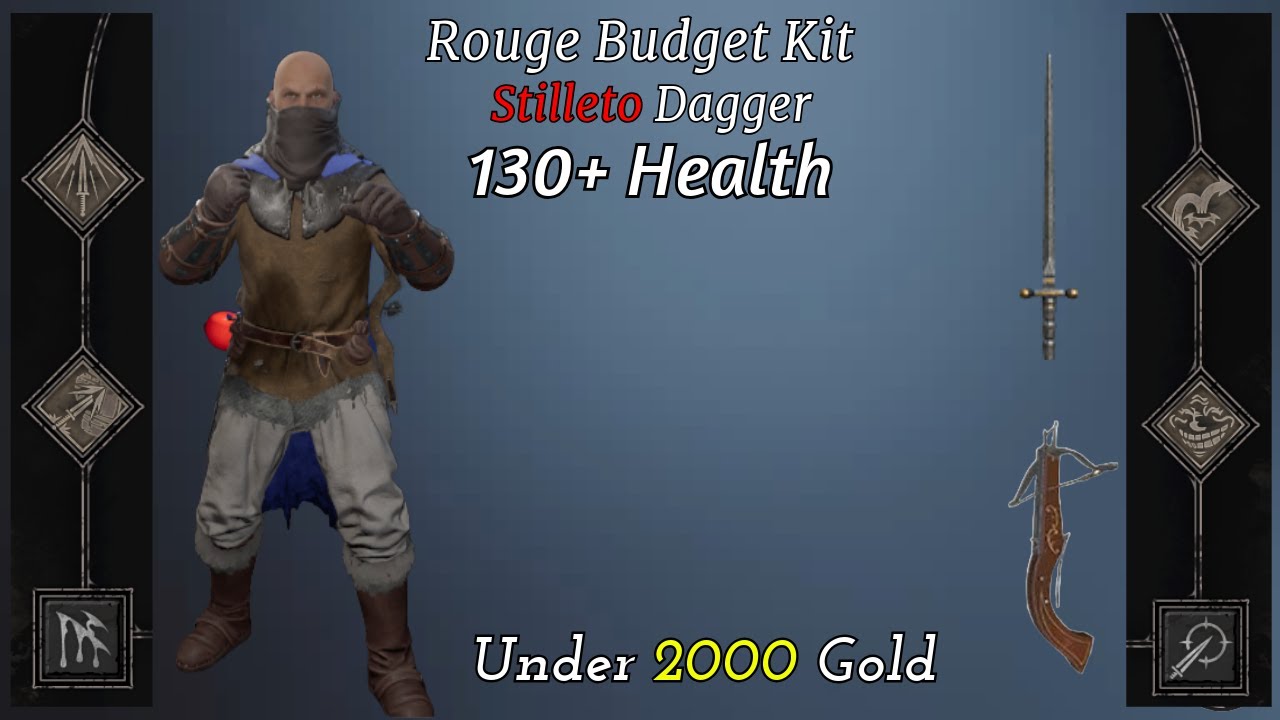 Budget Rouge Kit + Stiletto Dagger Is BROKEN *Under 2000 Gold* (Dark ...