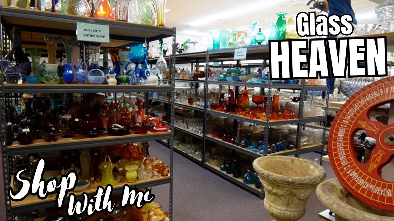This is GLASS HEAVEN | Shop With ME | Reselling - YouTube