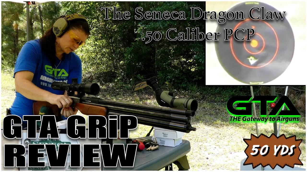 Seneca Dragon Claw .50 Caliber PCP GRiP Review - Gateway to Airguns ...