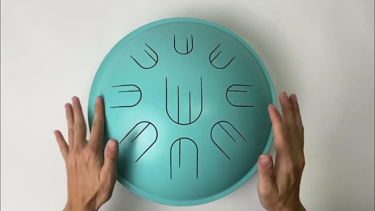 Глюкофон New Wave (NW 82) - steel tongue drum Kosmosky - YouTube