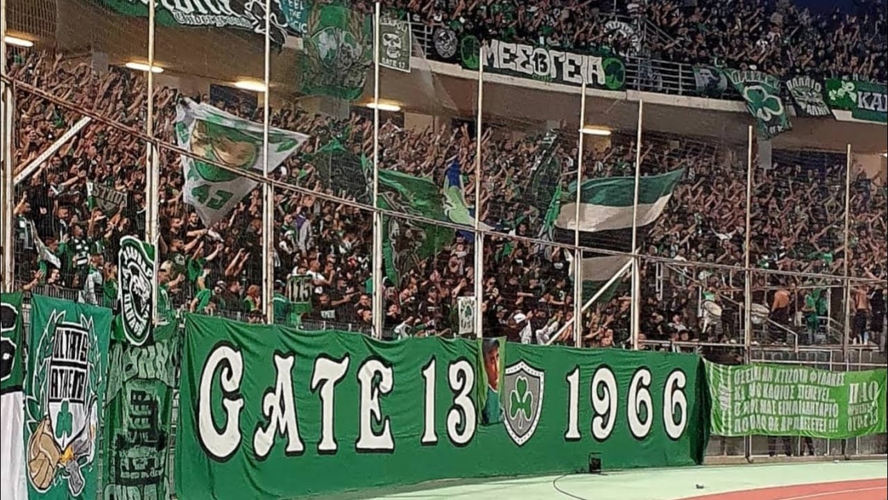 Βόλος - ΠΑΝΑΘΗΝΑΪΚΟΣ (29.10.2022) ΘΥΡΑ 13 ☘️ 17.000 Fans On Tour - YouTube