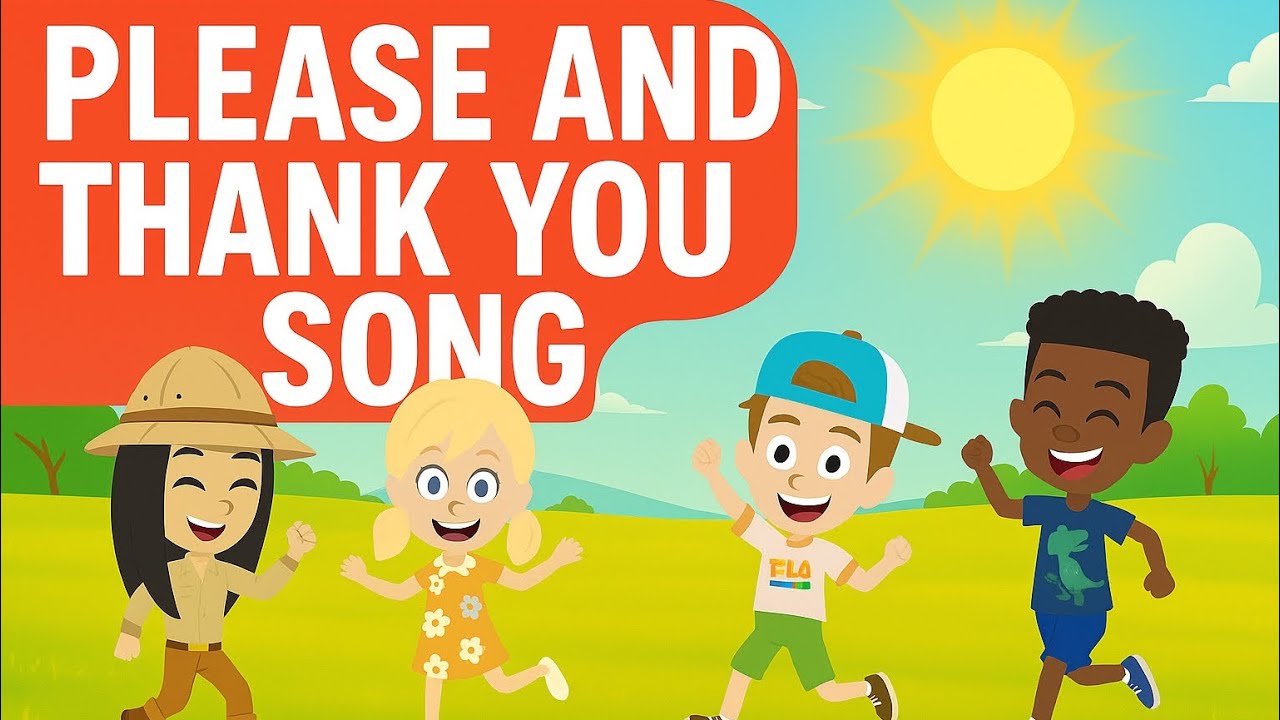 Please and Thank You Song | Teach Kids Good Manners | Magic Words for ...