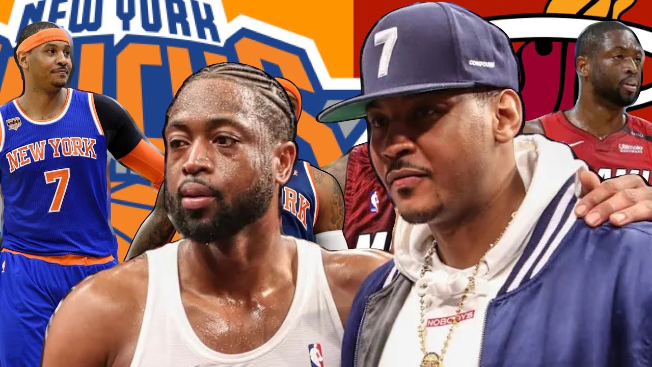 🏀'MINI MELO' FEATURING CARMELO ANTHONY, DWAYNE WADE #nba - YouTube