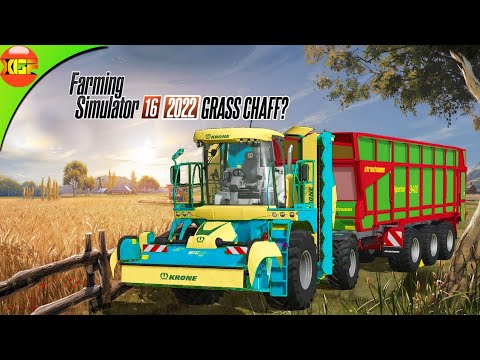 Corn Crop Whitherd, Lets Make Make Grass Chaff To Fill The Silos ...