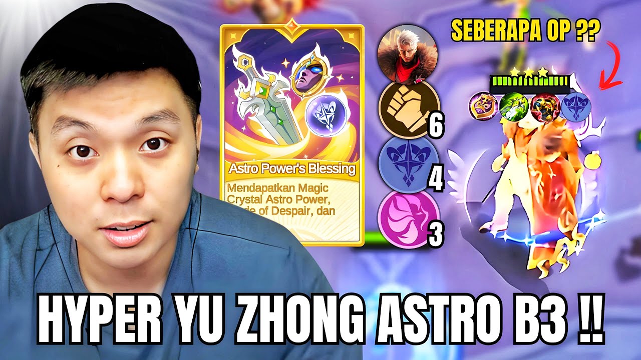 BUFF TERBARU YU ZHONG B3 ASTRO‼️ HASILNYA BIKIN GELENG² 😭🔥 - YouTube