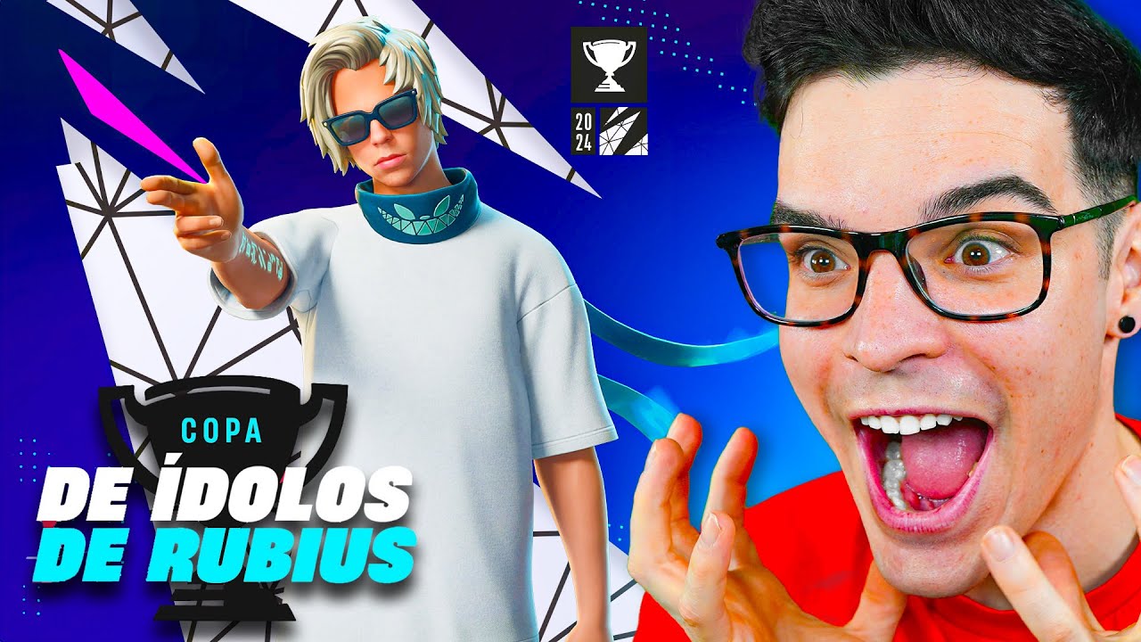 JUGANDO COPA **SKIN RUBIUS** DE FORTNITE! 🏆 (COMPLETA) - YouTube
