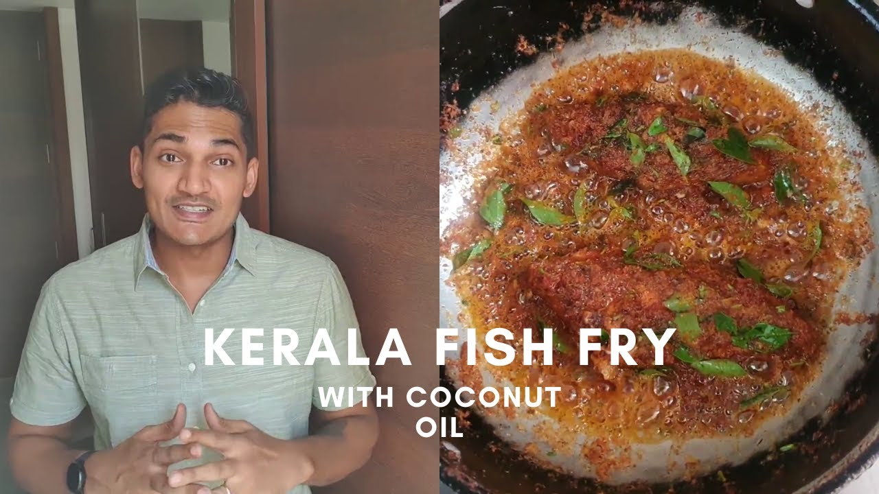 Kerala Fish Fry - Shallow fry in Coconut Oil - YouTube