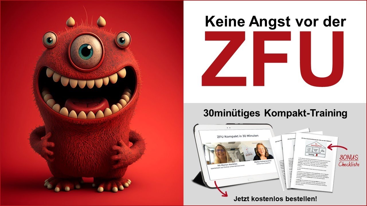ZFU Kompakt in 30 Minuten erklärt - YouTube