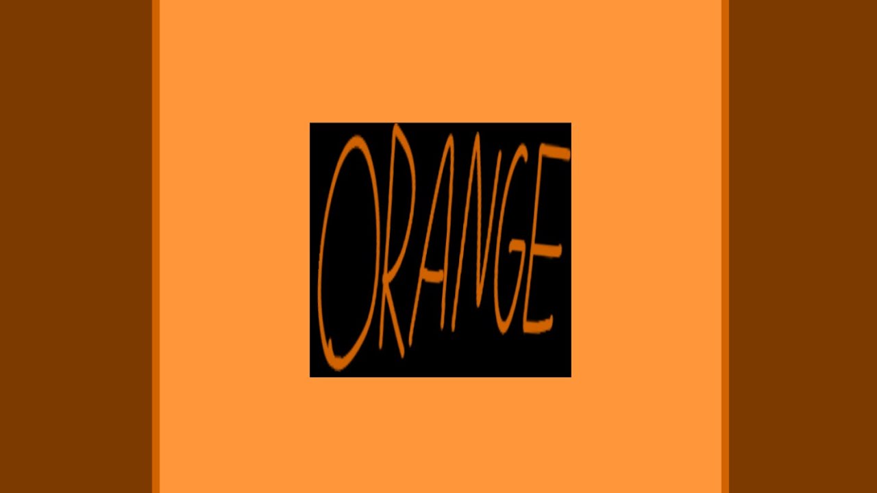 Color Lore: Orange - YouTube